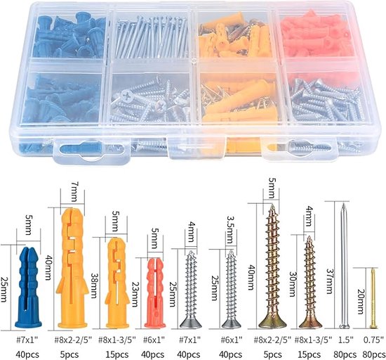 spijkers assortiment - Nagelset aan de Muur, Platte Kopspijkers, Foto ...