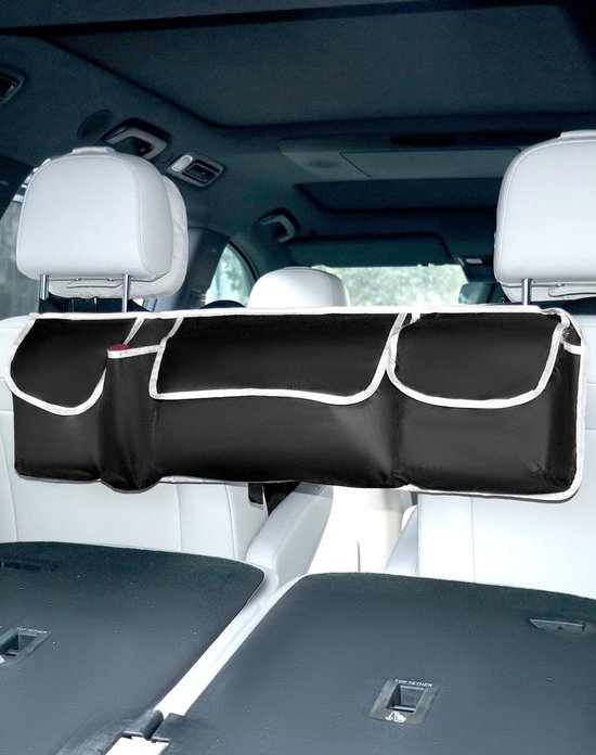 Auto kofferbakorganizer kofferbaktas met 4 vakken voor optimale ...