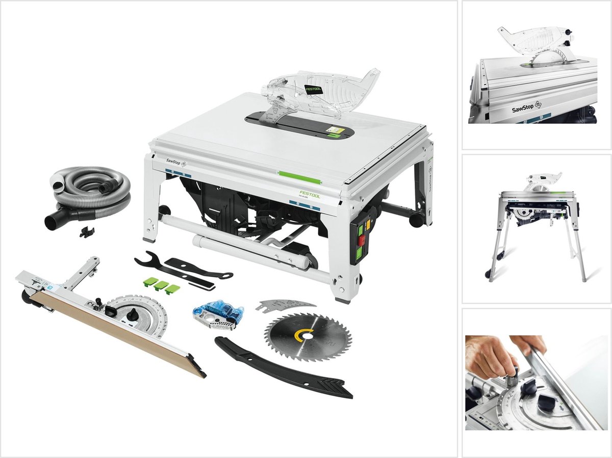 Festool TKS 80 EBS Zaagtafel - 2200W - 254mm | bol