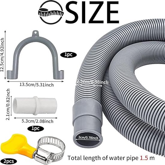 safety inlet hose, Aquastop hose for washing machines and dishwashers ...