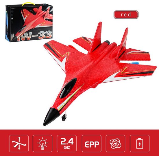 Niba® HW-33 RC vliegtuig Met Afstandsbediening - Niba ® - Straaljager ...