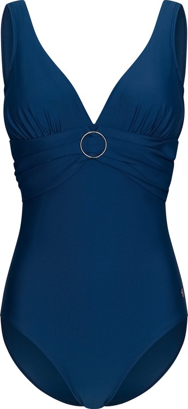 Dames Badpak Pastunette - Beach Beauty - Corrigerend - Blauw - Maat 48 ...