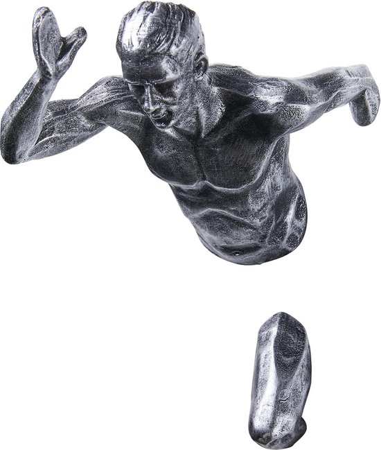 Décoration murale Sculpture Grimpeur Figure Hommes Courir Sculpture ...