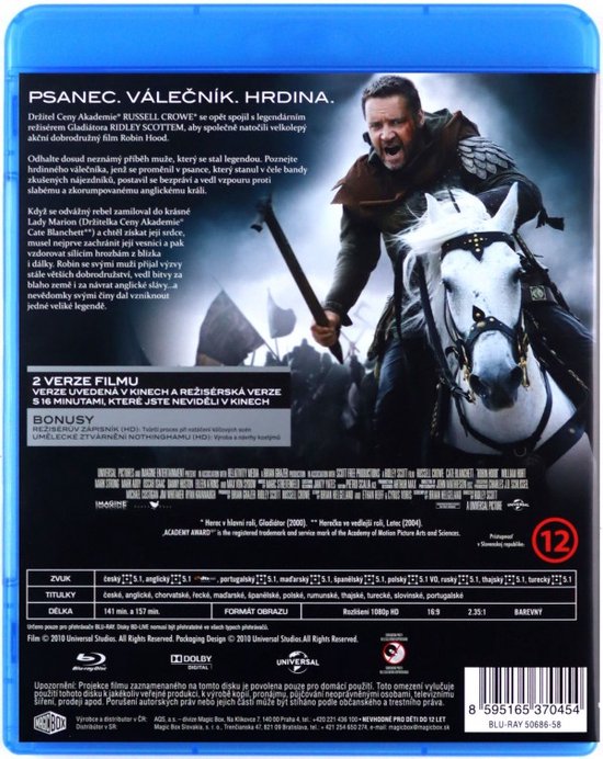 Robin Hood [Blu-Ray] (Blu-ray), Matthew Macfadyen | Dvd's | bol