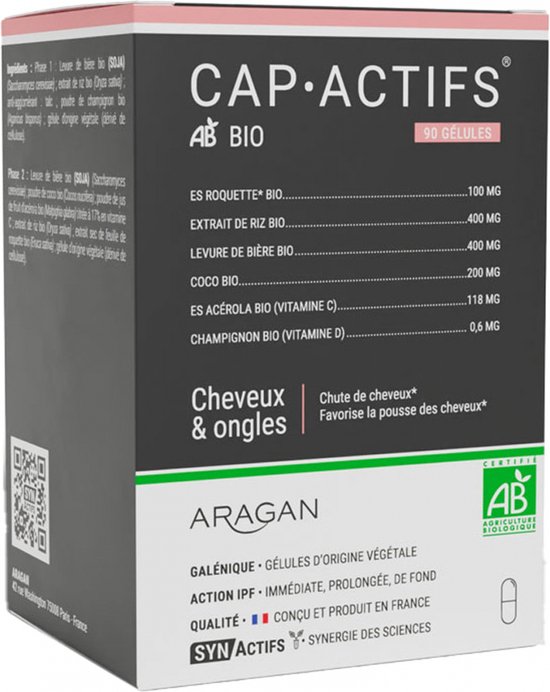 Aragan Synactifs Capactifs Bio 90 Capsules | bol