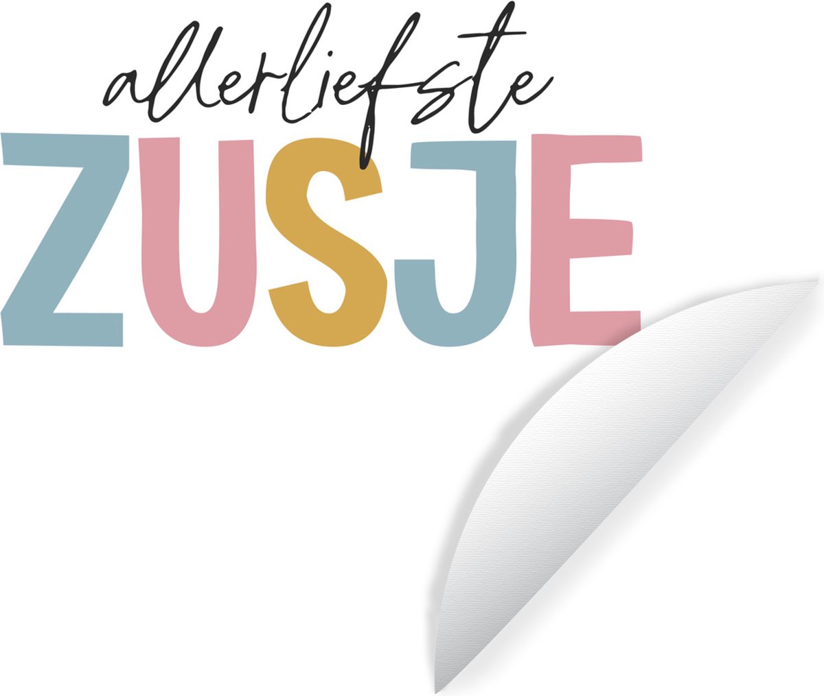 Wallpaper Circle - Sister - Dearest Sister - Proverbes - 50x50 cm ...