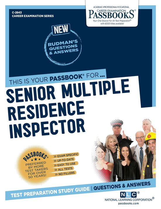 Career Examination Series - Senior Multiple Residence Inspector (ebook), National... | bol