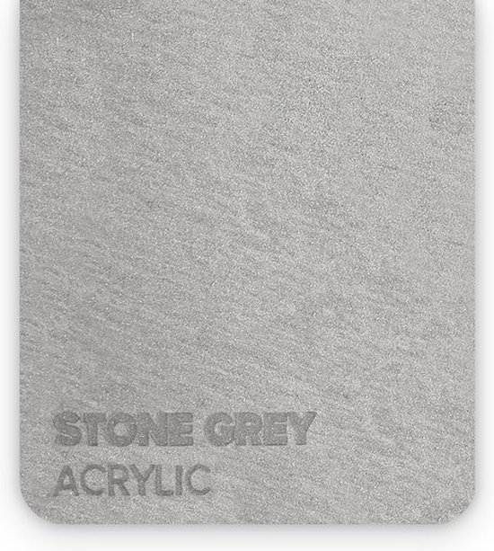 Plexiglas / Acrylic Stone Grijs | 3mm dik | bol.com