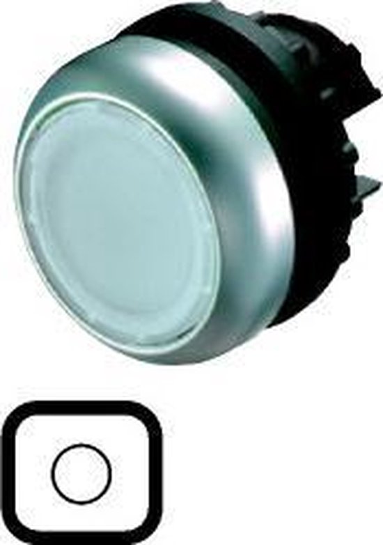 Eaton M22-DL-W Verlichte druktoets Kunststof frontring 1 stuk(s) | bol