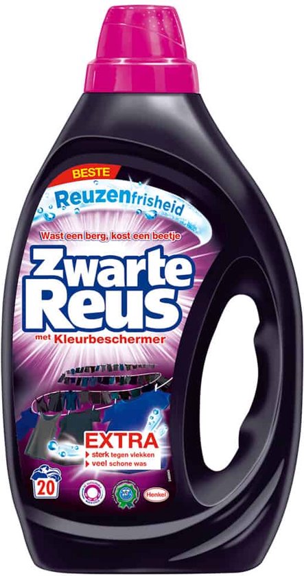 Witte Reus Zwarte Reus Gel Vloeibaar Wasmiddel 1000 ml | bol.com