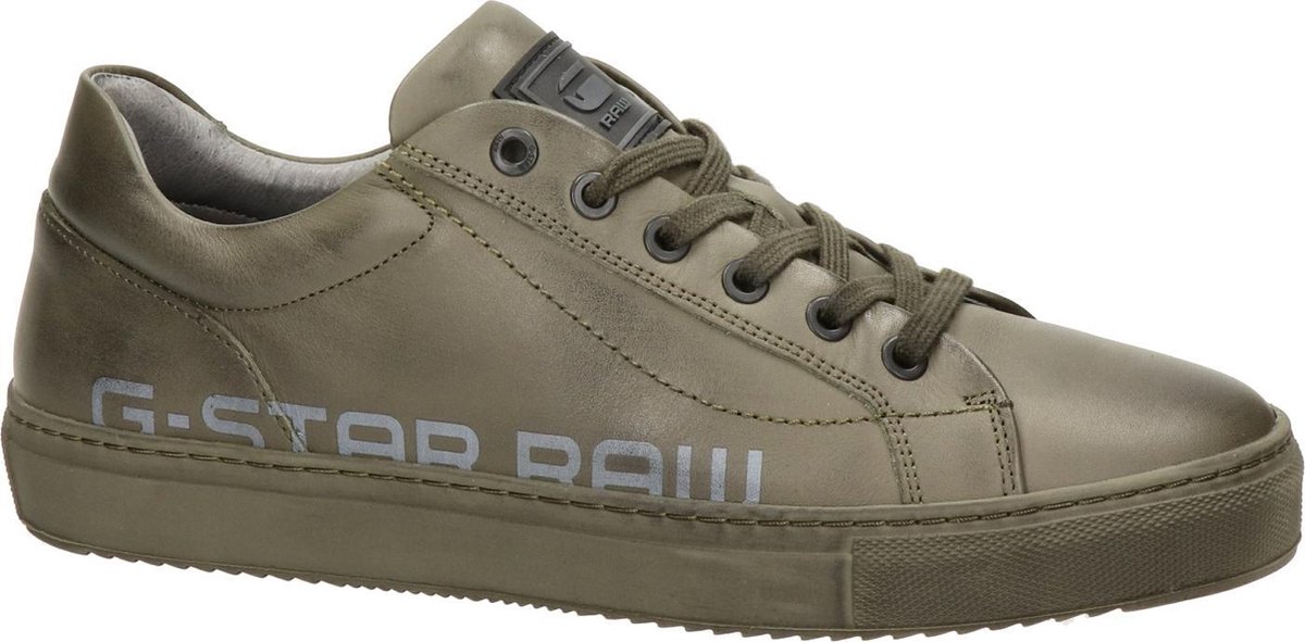 G-Star Raw Loam Worn heren sneaker - Groen - Maat 42 | bol.com