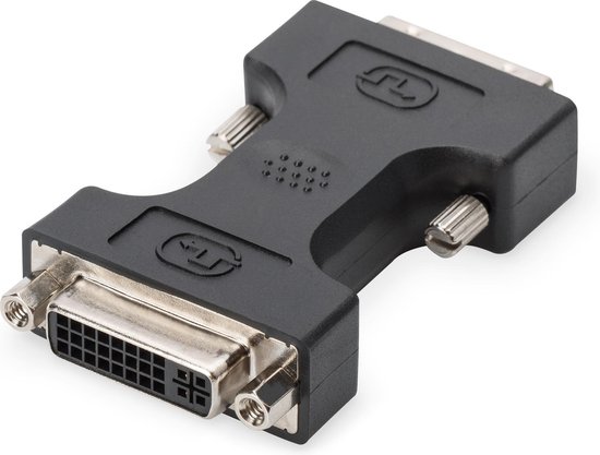 Digitus AK-320502-000-S DVI Adapter [1x DVI-stekker 24+1-polig - 1x DVI ...
