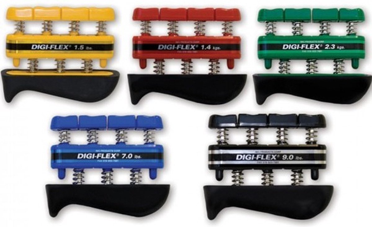 Handtrainer Digi-flex - Licht | Rood | Vingertrainer | Cando | bol