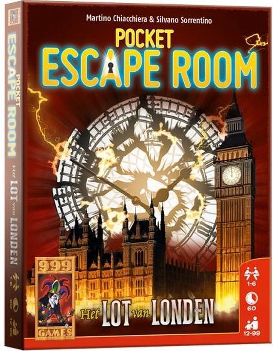 kaartspel Pocket Escape Room: Het Lot Van London | Games | bol.com