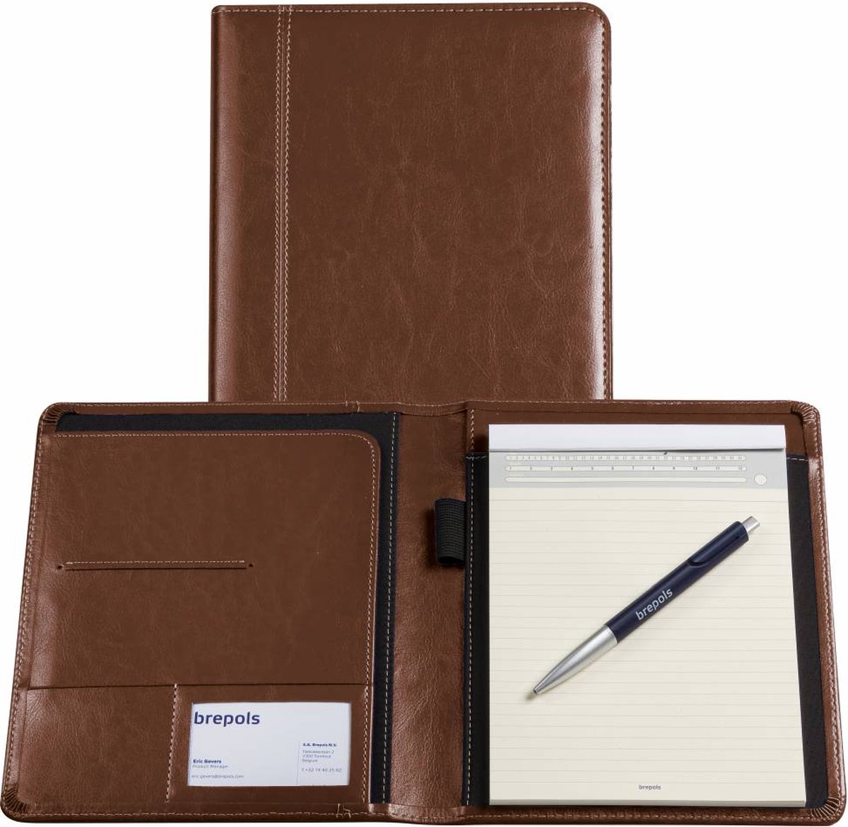 Schrijfmap A5 Brepols Palermo Rood | bol.com
