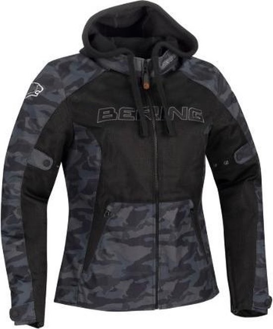 Bering Spirit Lady Black Camo Textile Motorcycle Jacket T4 | bol.com