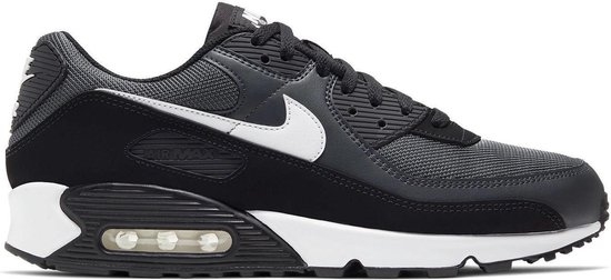 Nike Air Max 90 Heren Sneakers - Iron Grey/White-Dk Smoke Grey-Black ...