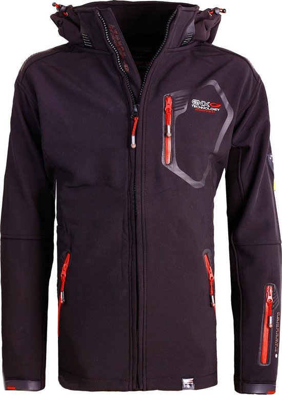 Geographical Norway Softshell Jas Heren Zwart Tanada - L | bol