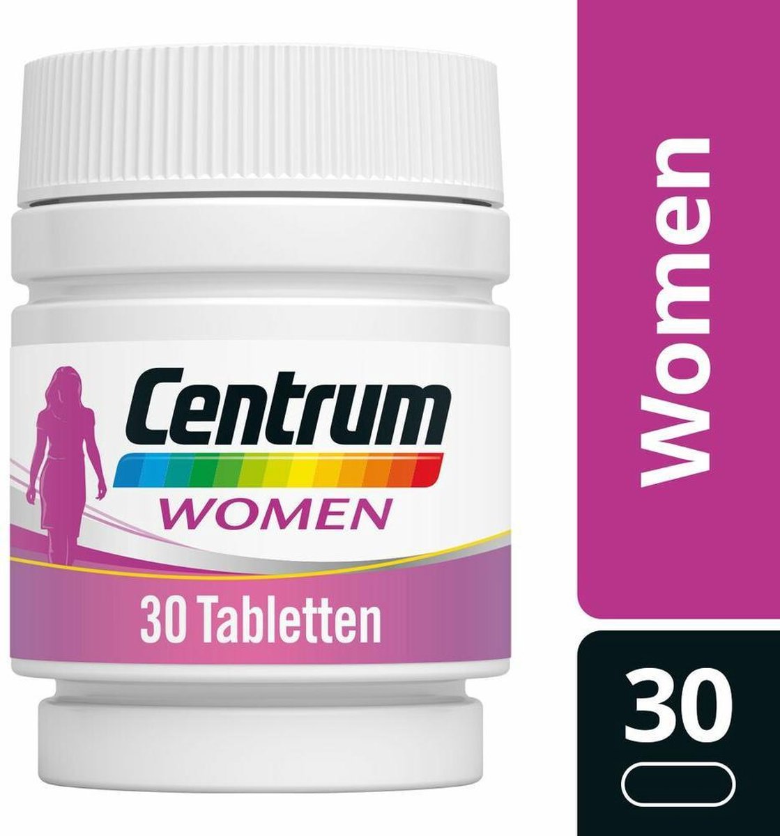 Centrum Women - 30 tabletten - Multivitaminen | bol.com
