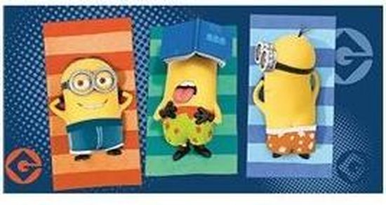 Minions Relax - Strandlaken - 70x140 - Multi | bol.com