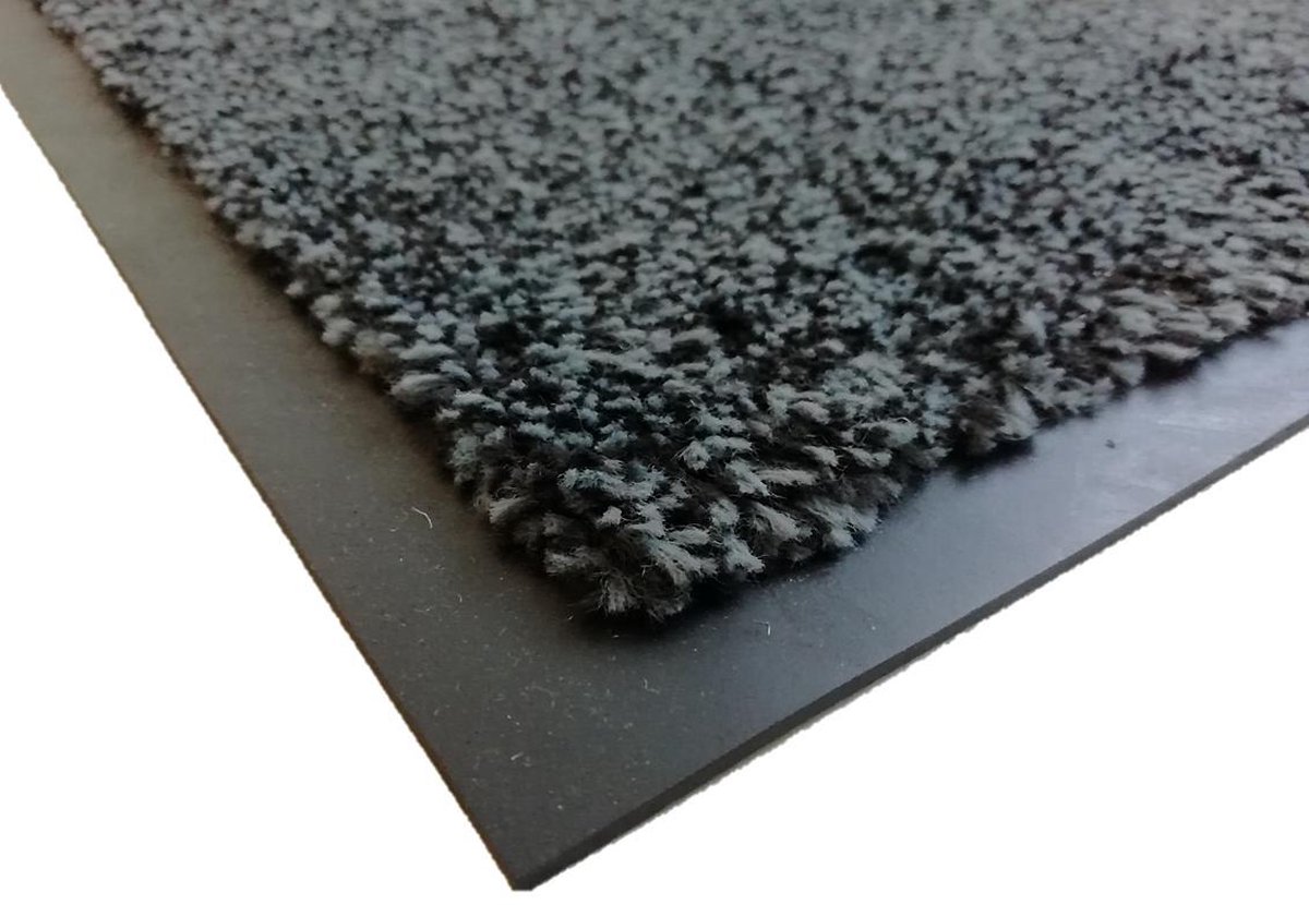 Ikado Droogloopmat microfiber antraciet 60 x 80 cm | bol.com