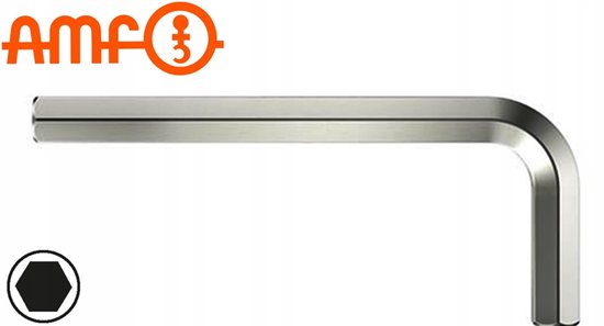 Inbussleutel 3mm, 66x23mm, Nikkel, ISO 2936D | bol