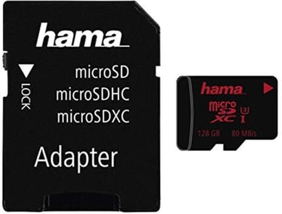 microSDXC 128GB UHS Speed Class 3 Met Adapter | bol