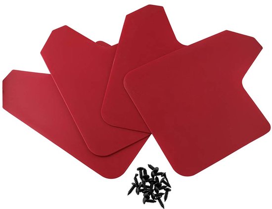 Rally Mud Flaps, 40 * 30 * 3 Universal MF12 BAS BLK Mud Flaps for Car ...