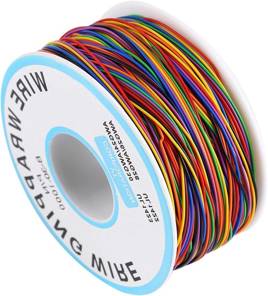 Optimale testkabel voor elektronische tests, 280 m - koper, vertind, 8 ...