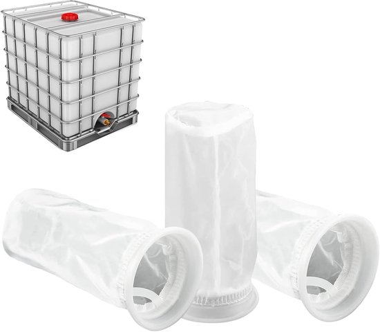 IBC Lid Filter - Pack of 3 - Nylon Filter - IBC Tank Accessoires voor ...
