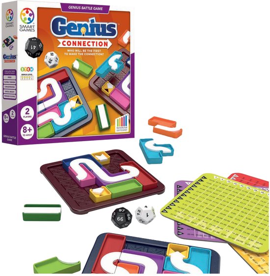 SmartGames - Genius Connection - snel puzzelspel voor 2 spelers | Games ...