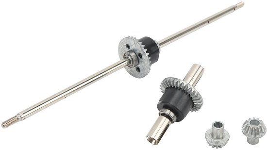 RC Auto 12428 12427 - RVS Differentieel Set Voor Voor- en Achteras | bol