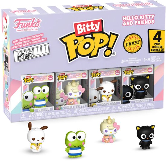 Funko Bitty Pop! - Hello Kitty and Friends - Keroppi / Hello Kitty ...
