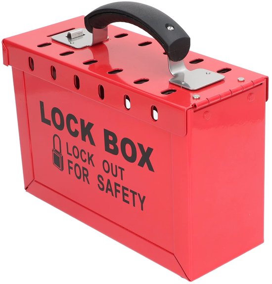Safety Padlock Rack Lockout Tagout Station, 12 Locks Management Box ...