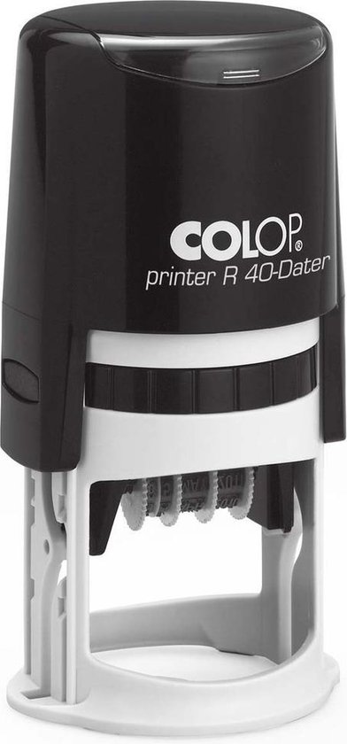 Colop Printer R40/D - Stempels - Datum stempel Nederlands - Stempel afbeelding en tekst | bol.com