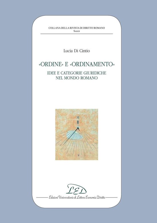 Ordine e Ordinamento (ebook), Lucia Di Cintio | 9788855130028 | Boeken ...