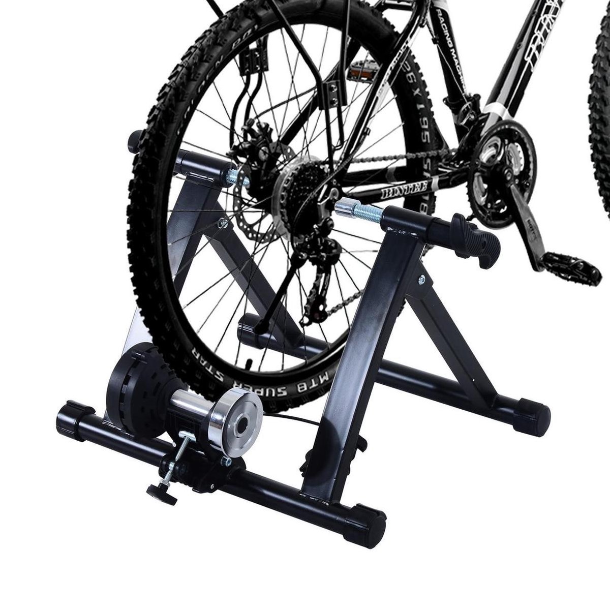 Fietstrainer - Ergotrainer - Hometrainer - 26-28“ - Magneetrem - Zwart ...