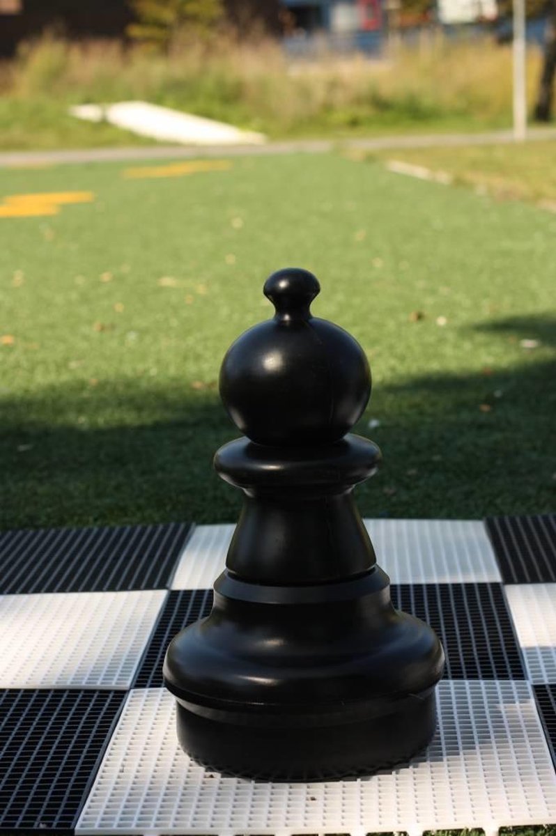 Schaakstuk, Pion, 42 cm, Zwart | Games | bol.com