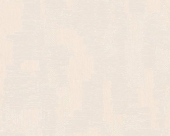 STRUCTUUR BEHANG - Beige Creme - AS Creation Happy Spring | bol.com