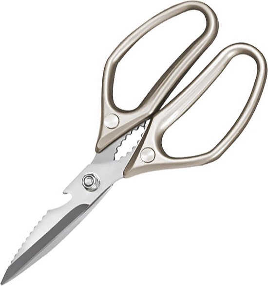 Kilkuran® Multifunctionele Keukenschaar met RVS Lemmeten voor Diverse ...