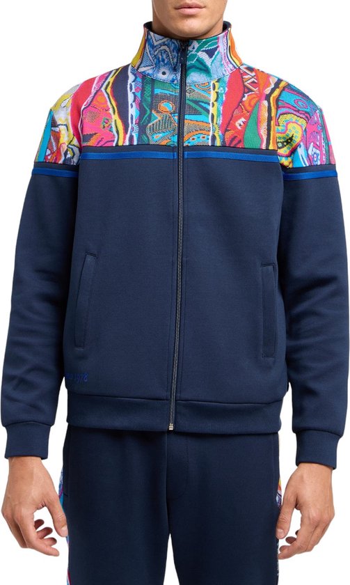 Carlo Colucci Heren Vest Blauw C6730/101 | bol