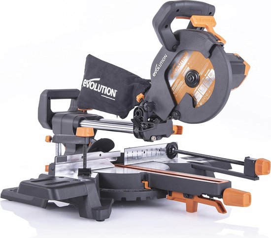 Glijdende Samengestelde Afkortzaag 210 mm - Voor Staal, Hout, Kunststof ...