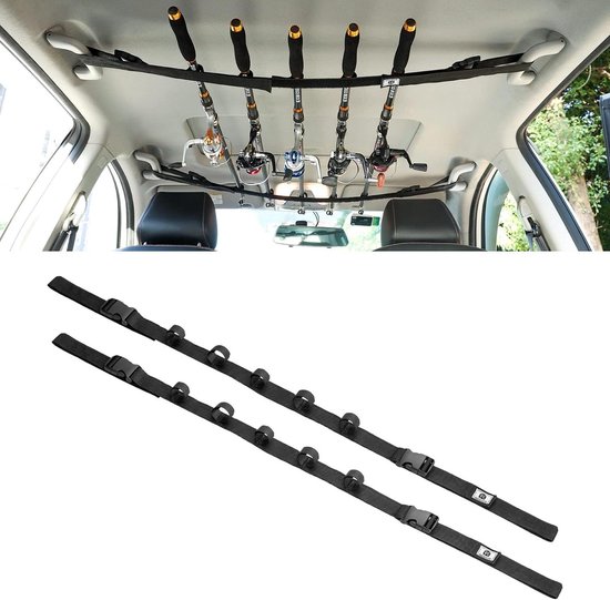 2 Pack Adjustable Vehicle Fishing Rod Holder - Easy Install Fishing Rod ...