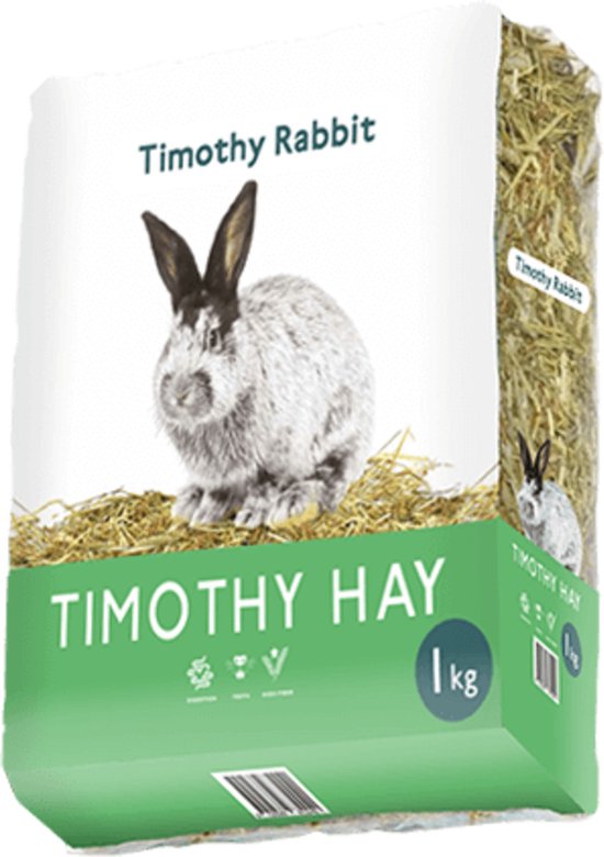 Timothy Rabbit Timothy Hay - Ruwvoer - 1 kg | bol
