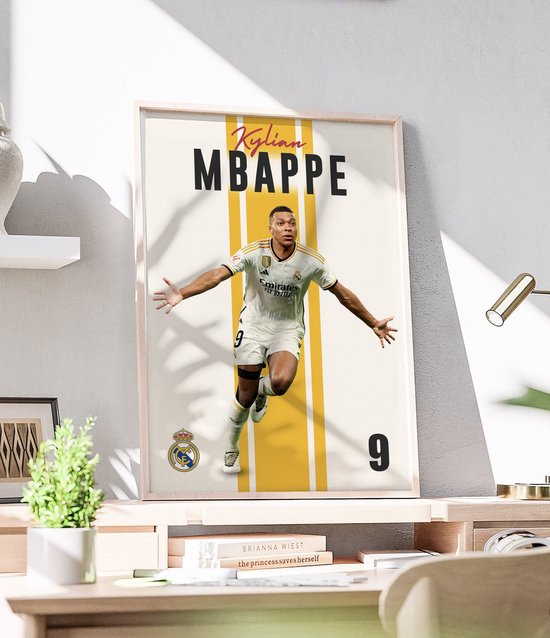 Kylian Mbappé Poster - Goal collection #2 - Real Madrid - 43x61cm ...
