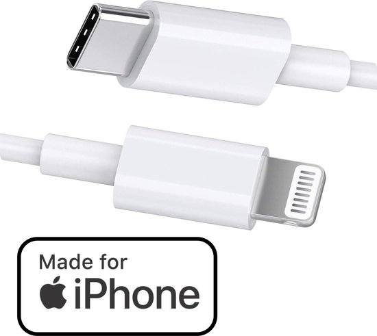 USB-C naar Lightning Kabel - Apple MFI - Geschikt voor Apple CarPlay ...