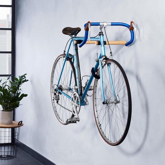 Nordivar ® Fietsenrek van Hout voor Muurmontage met Grote Draagkracht ...
