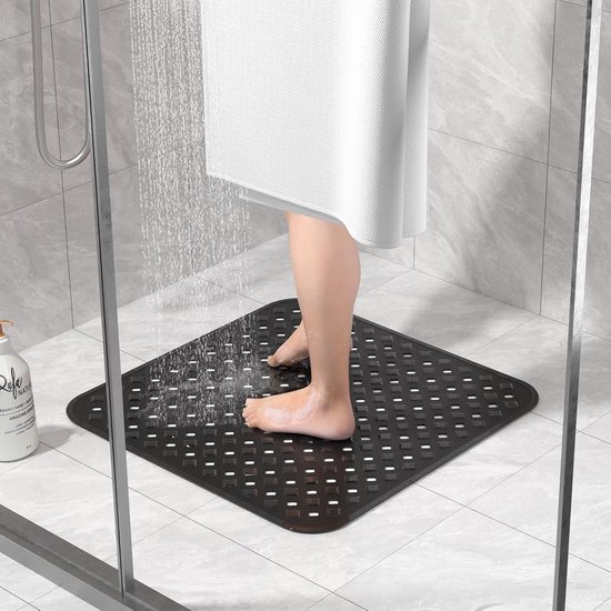 Luvetrex ® Veilige en Comfortabele Antislip Douchemat 53x53 cm met ...