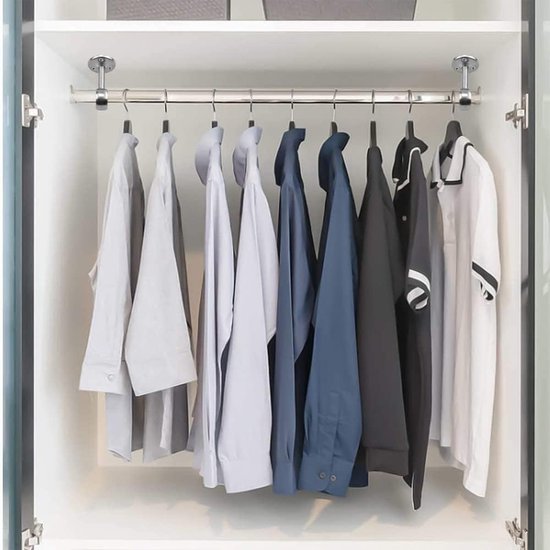 Luvetrex ® Complete Set van 4 Ronde Flens Beugels voor Gordijnroede ...