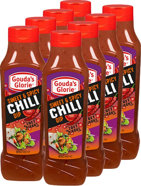 Gouda's Glorie - Sweet & Spicy Chili Dip - 8x 850ml | bol